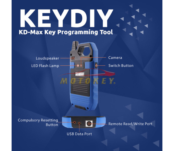 KEYDIY KD-MAX Remote Generator Cloner Programmer with Touch Screen