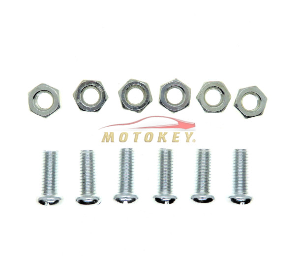 Ignition Bolts and Nuts Galvenized 6 sets (12 Pcs)