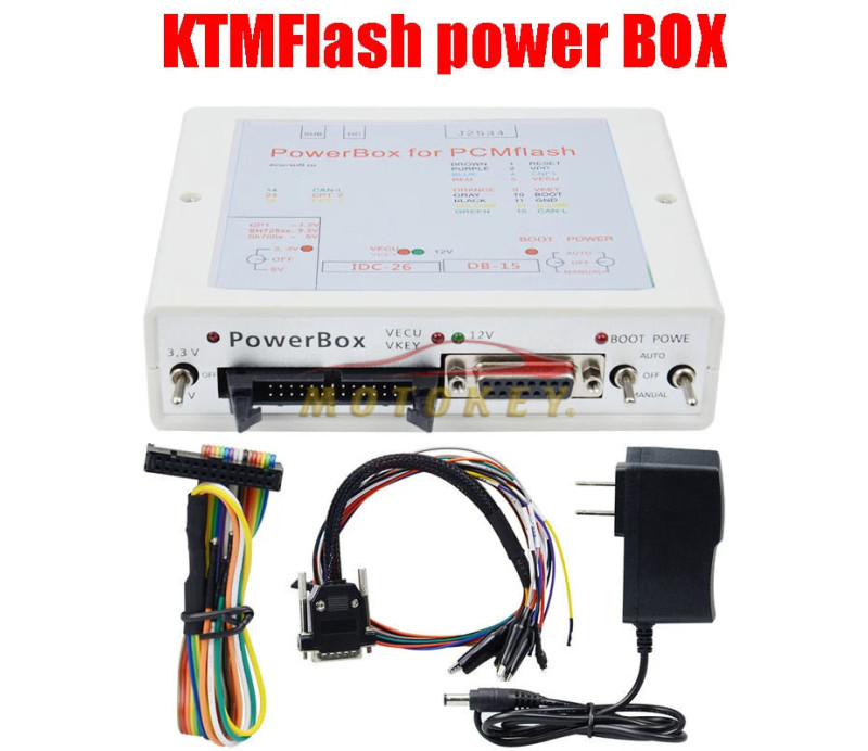 KTMFlash Power BOX For ECU OBD Car Openport Via J2534 Power Box ...