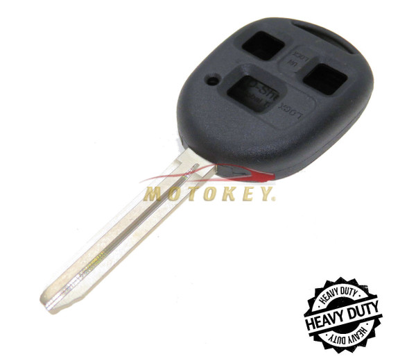 Toyota Camry / Corolla Heavy Duty Key 3 Button Casing