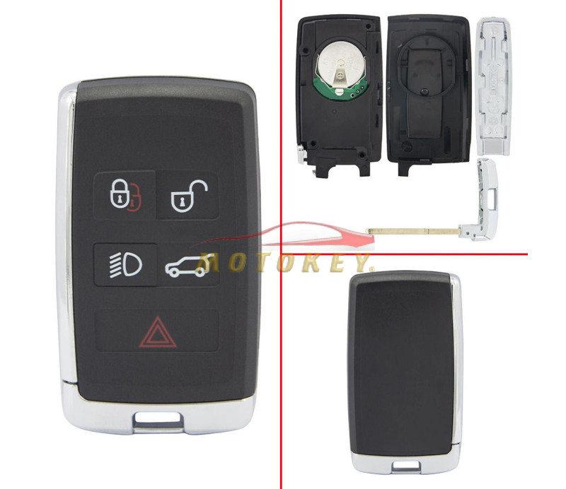 Jaguar F-Pace E-Pace I-Pace 5 button Smart Key PEPS