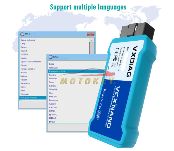 VXDIAG VCX Nano OPEL GM GDS TECH2WIN Wifi