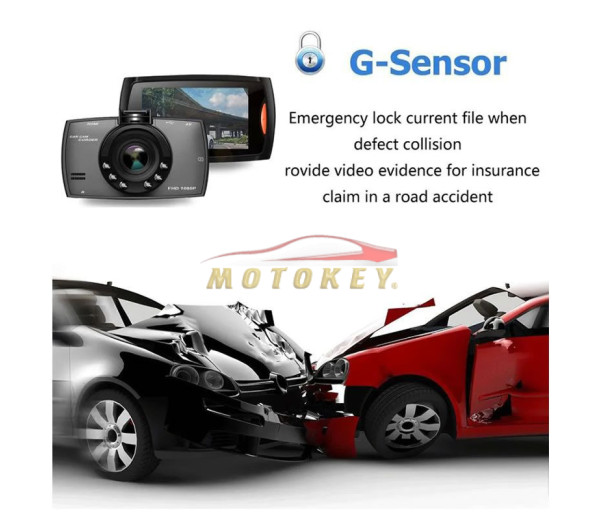 HD Q-R7 Dashcam 1080p - Vehicle Recorder