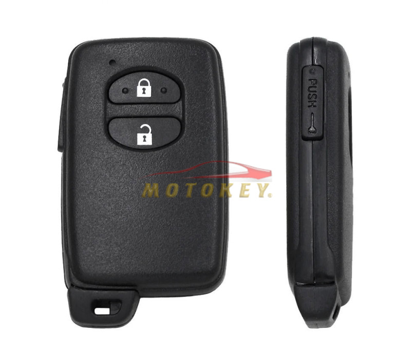 Toyota Rav4 Prado Landcruiser Corolla 2 Button Smart Key Case