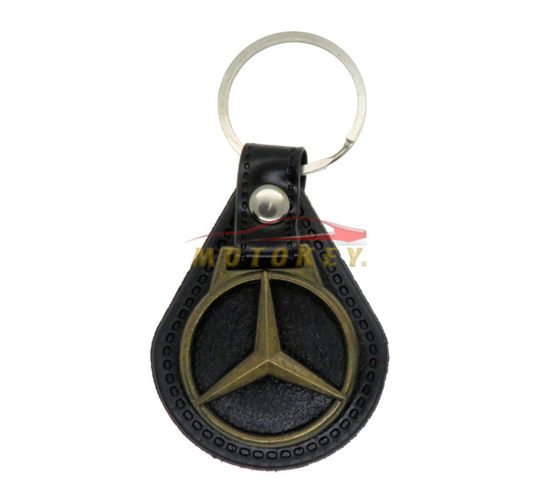 12 Pcs Plastic + Brass Car Brand Keychain Pack