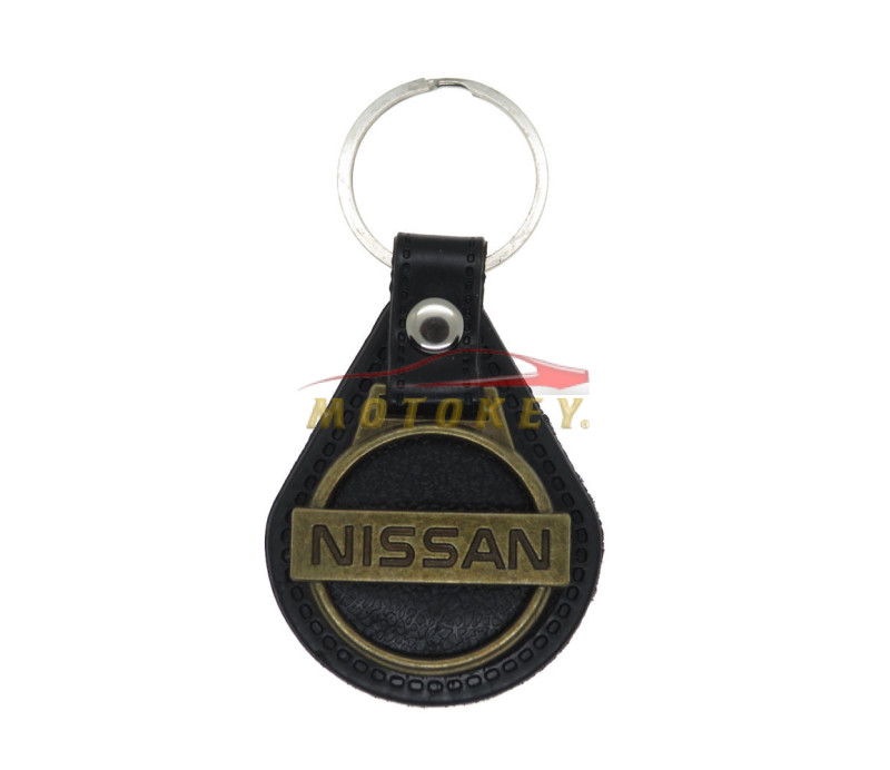 12 Pcs Plastic + Brass Car Brand Keychain Pack
