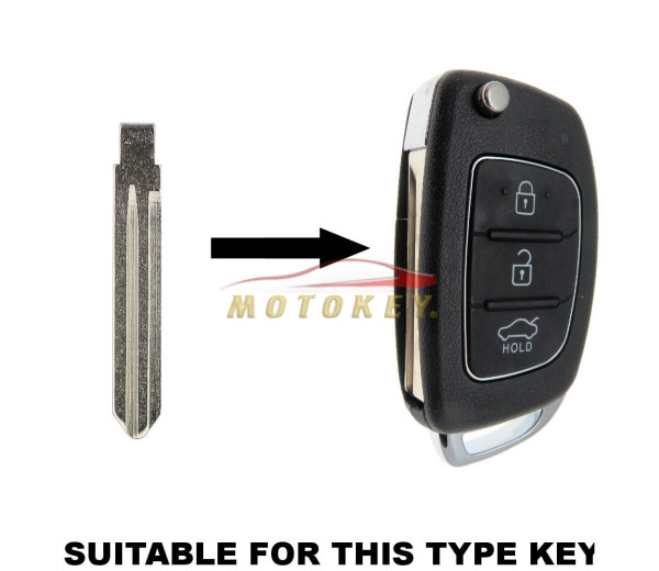 Hyundai HYN14 Key Blade