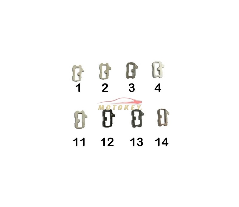 BMW HU92 Lock Reed Pin Wafers