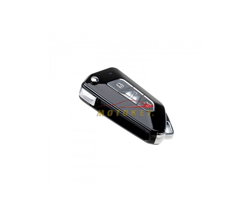 Xhorse VW Golf 8 Shape Universal Wire 3 Button Remote Key - XKGA82EN