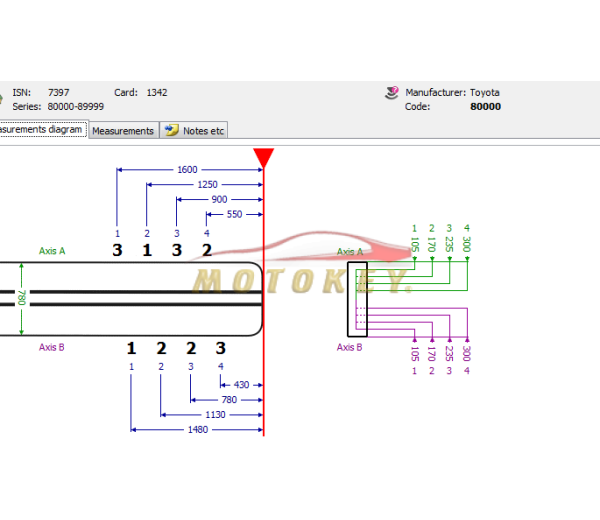 Toyota / Lexus TOY40 Lock Reed Pin Wafers