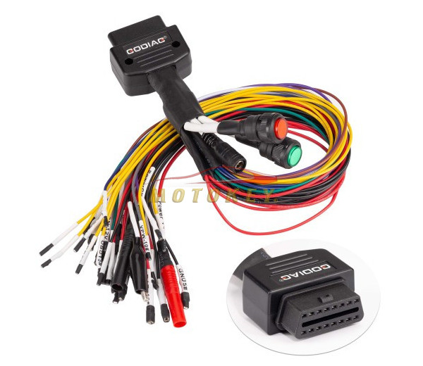 GODIAG GT105 II ECU IMMO Prog AD Break Out Box ECU Connector + Full ...