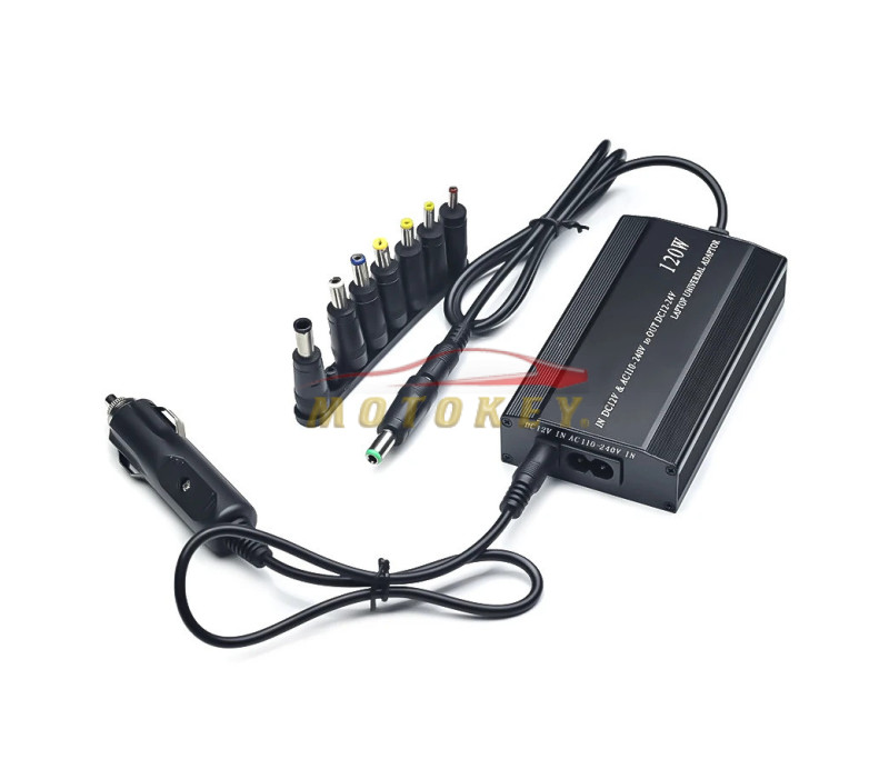Universal Laptop Charger for Car and Home 120w