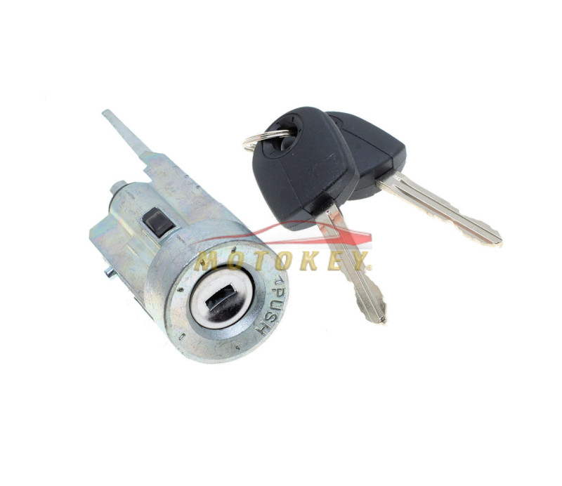 Isuzu D-Max Ignition Barrel and Keys - Long Barrel