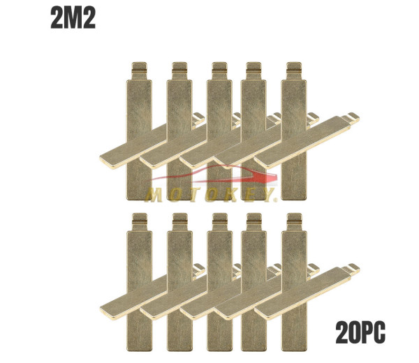 2m2 Universal Key Blades T Series - 20 pcs per box