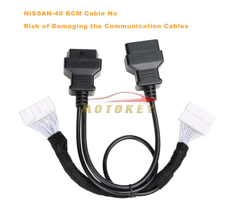 OBDSTAR Nissan BCM 40 PIN Cable Gateway Converter for X300 Classic G3 ...