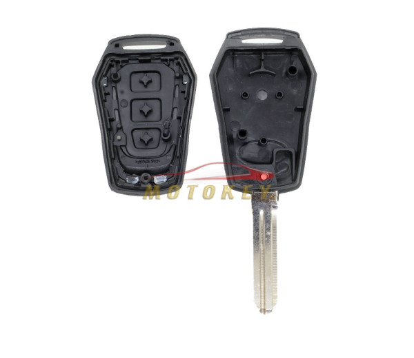 Mahindra KUV XUV 3 Button Remote Key Case