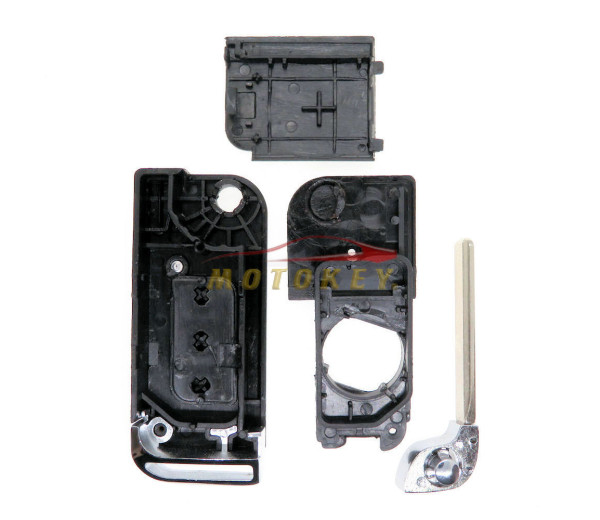 Mahindra 3 Button Flip Key Case