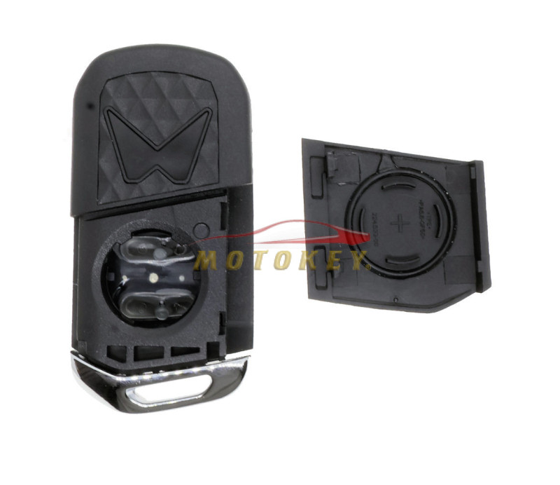 Mahindra PIK UP S4 S6 - 3 Button Flip Key Case