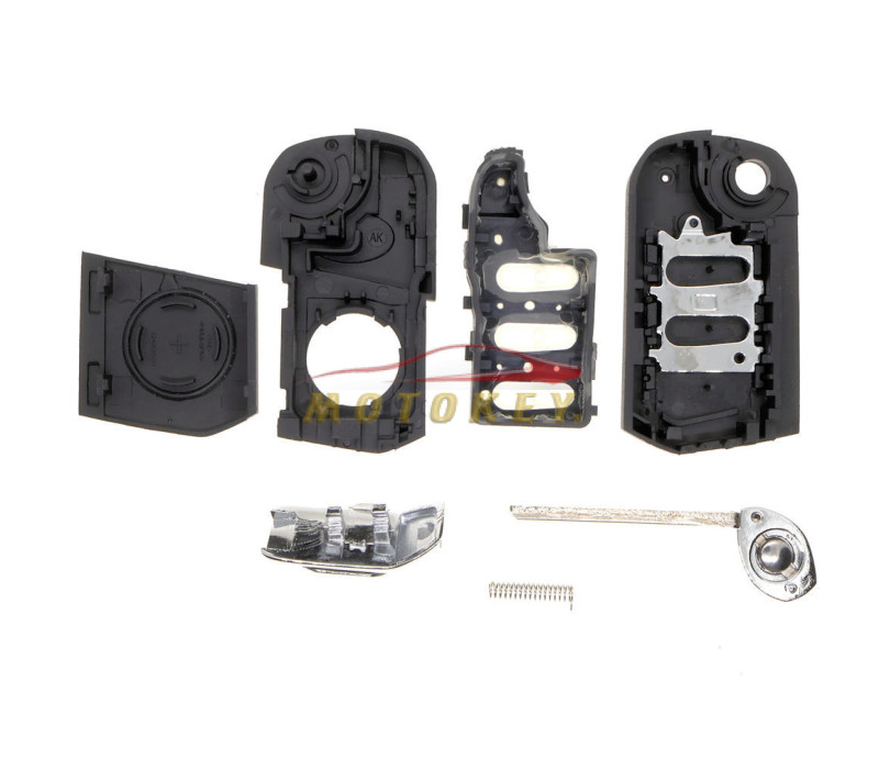 Mahindra PIK UP S4 S6 - 3 Button Flip Key Case