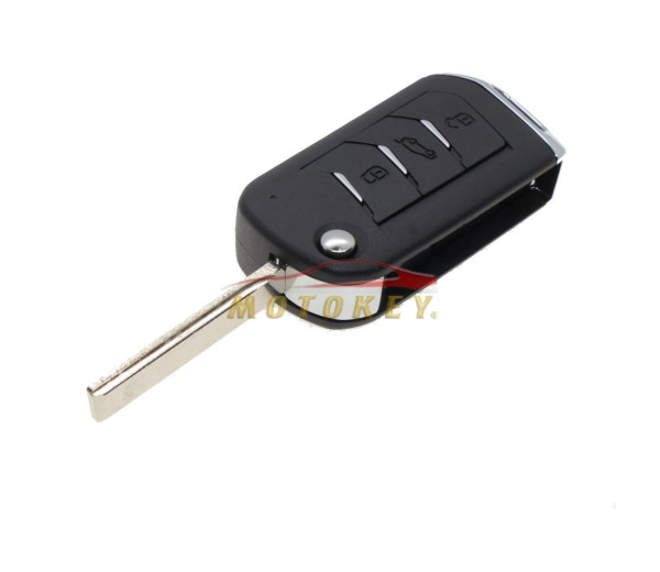 Mahindra PIK UP S4 S6 - 3 Button Flip Key Case