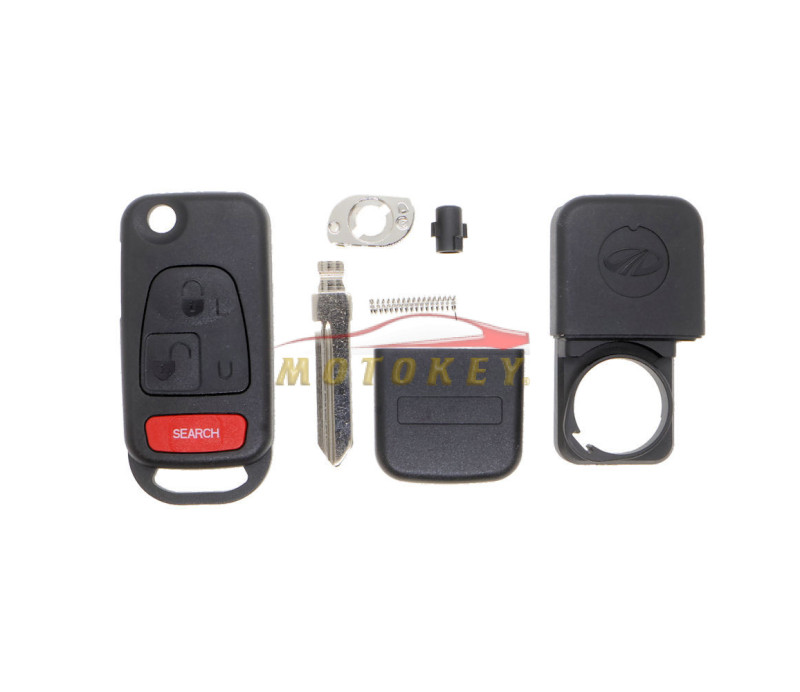 Mahindra Bolero 2 Button Flip Key Case