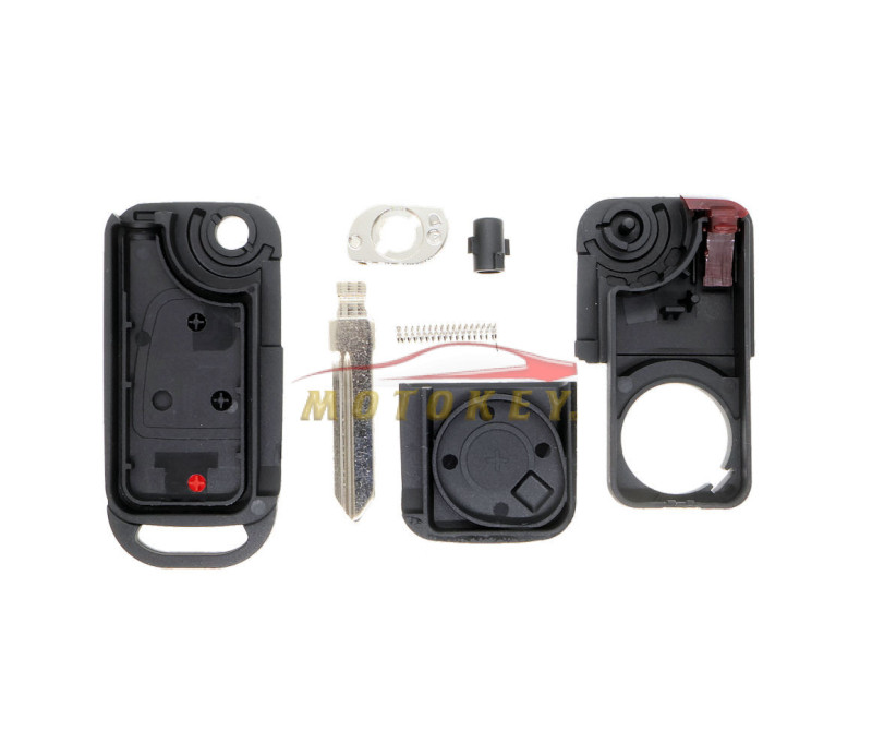 Mahindra Bolero 2 Button Flip Key Case