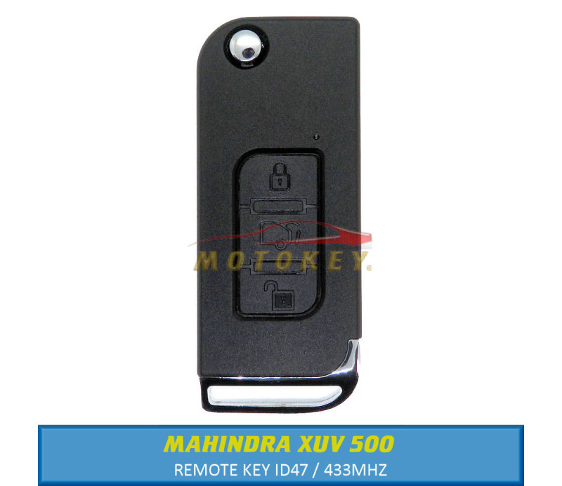 Mahindra XUV500 3 Button Remote Flip Key