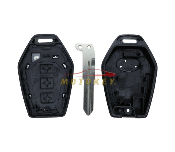 Mahindra TUV300 KUX XUV 3 Button Remote Key Case