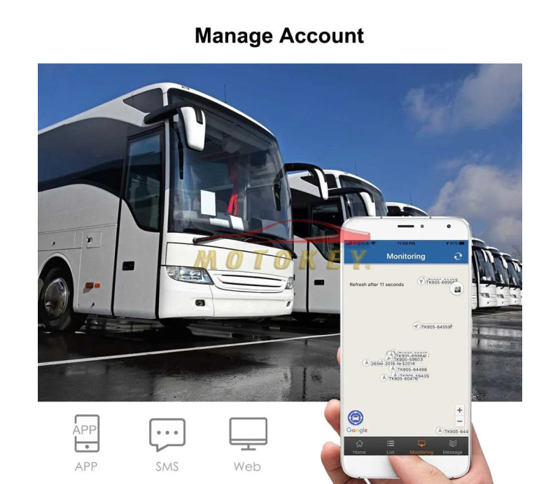 4G GSM GPRS GPS Tracker for Cars and Bikes with Remote