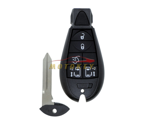 Chrysler Grand Voyager 5 Button Fobik Key Case