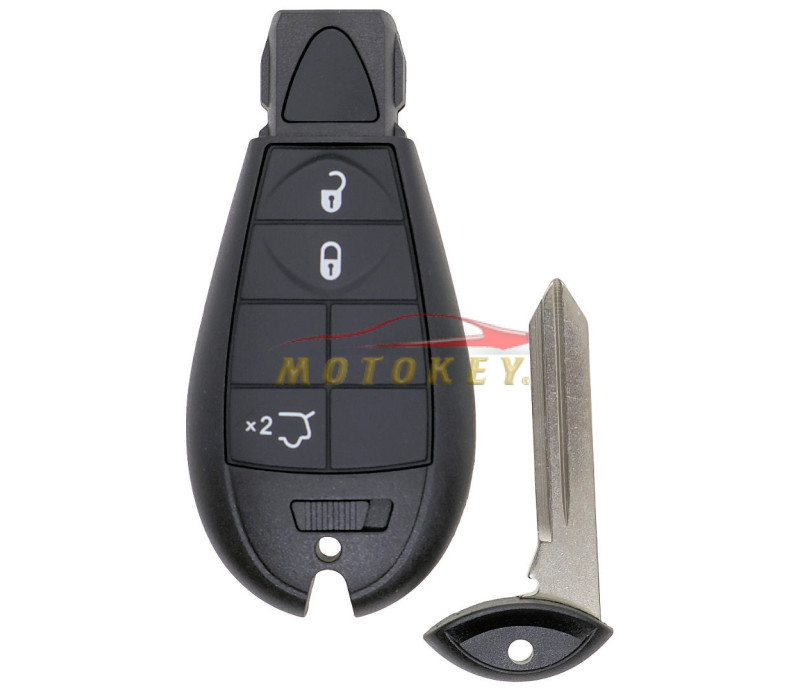 Chrysler Jeep Dodge Grand Voyager 3 Button Fobik Key Case