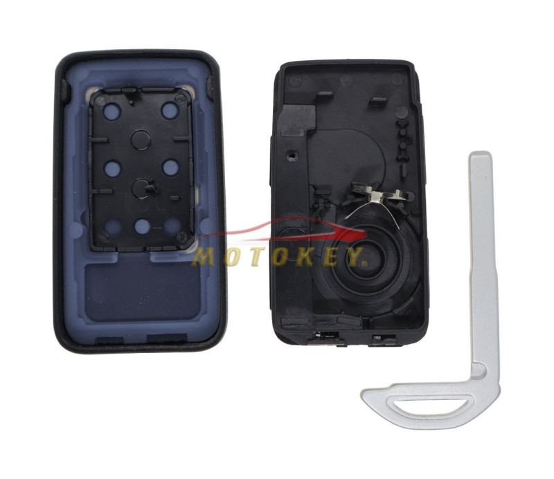Volvo 5 Button Smart Key Case - Single battery Connector - S40 XC60 XC70