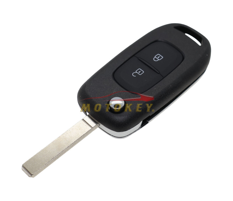 Renault Duster 2 Button Flip Remote Key PCF7961
