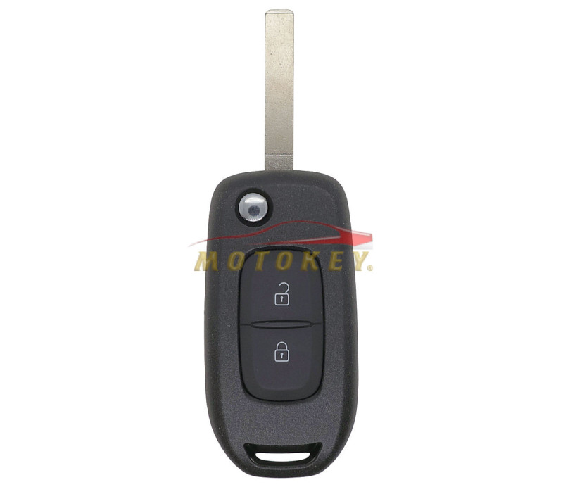 Renault Duster 2 Button Flip Remote Key PCF7961