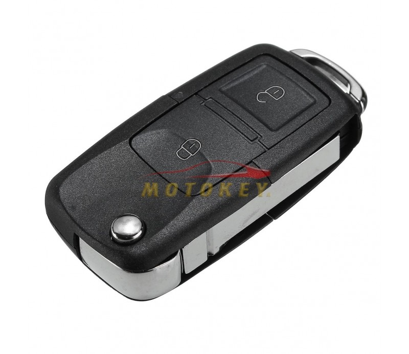VW 2 Button Flip Key Case