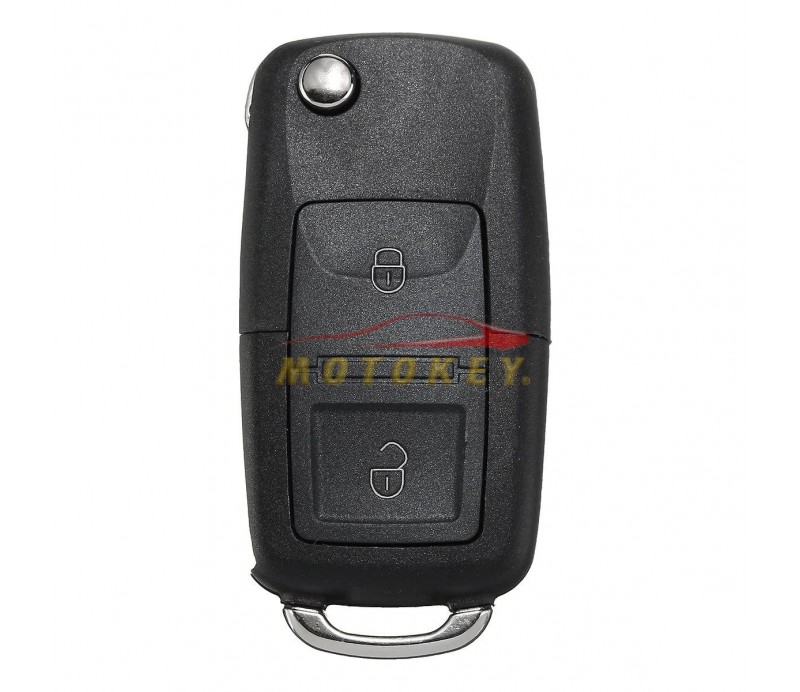 VW 2 Button Flip Key Case