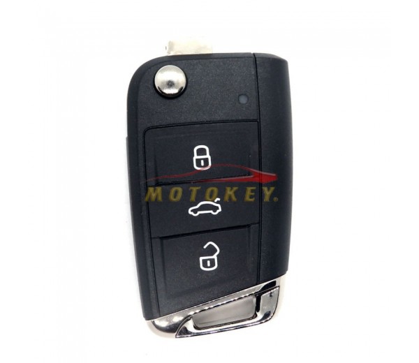 Genuine VW Golf 7 / Polo MQB - 3 Button Remote Key