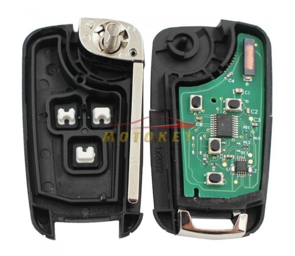 Chevrolet Cruze / Sonic / Astra J 3 Button Flip Key 433MHZ / ID46