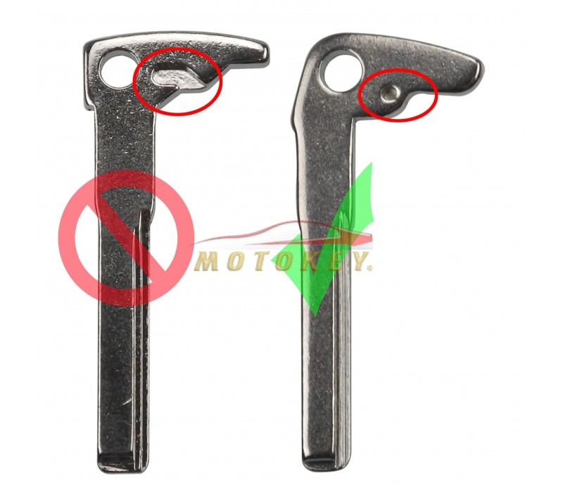 Mercedes Emergency Key Blank for W203