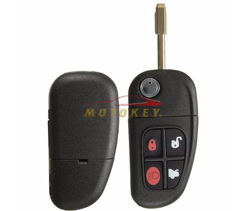 Jaguar 5 Button Smart Key Case