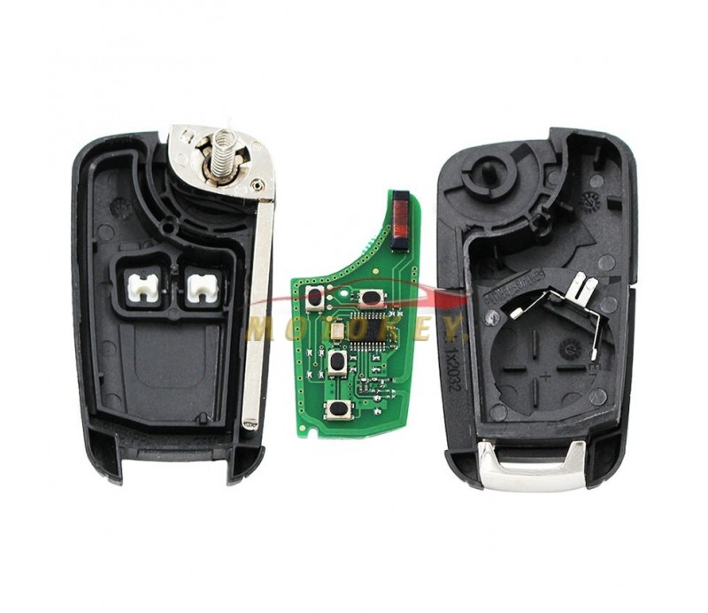 Opel Astra J / Mokka / Corsa E / Zafira C - 2 Button Remote Key