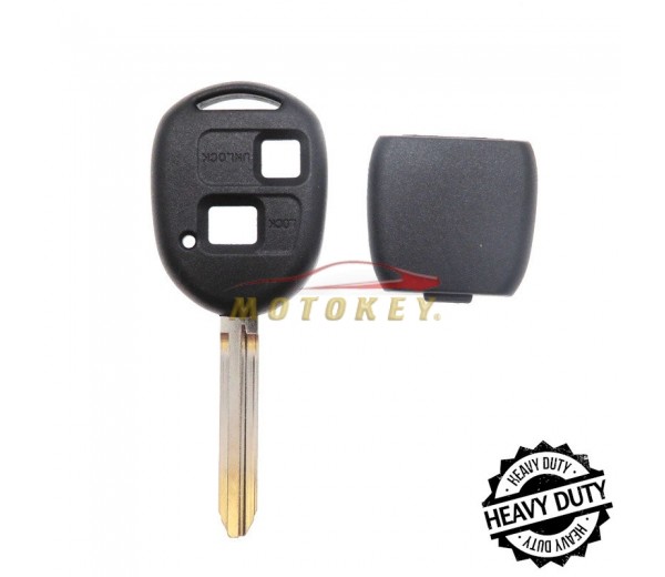 Toyota Corolla / RunX Extra Strength Key 2 Button Casing