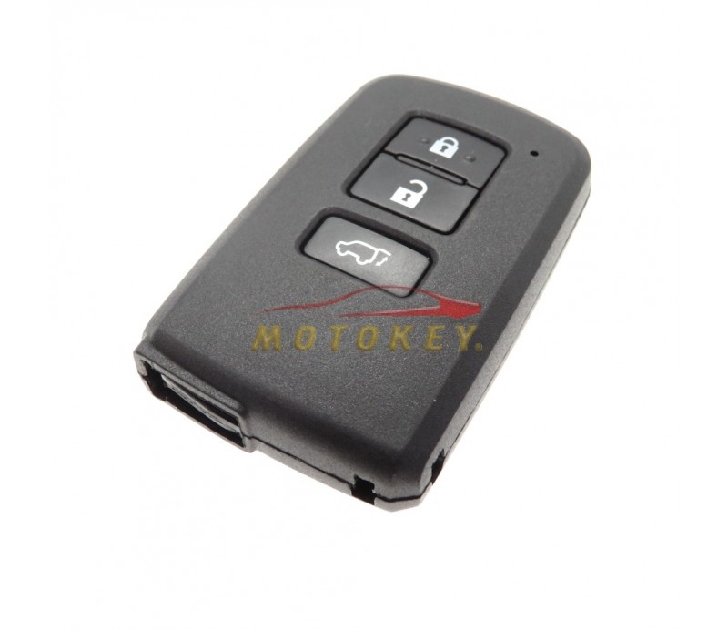 Toyota 3 Button Smart Key Casing