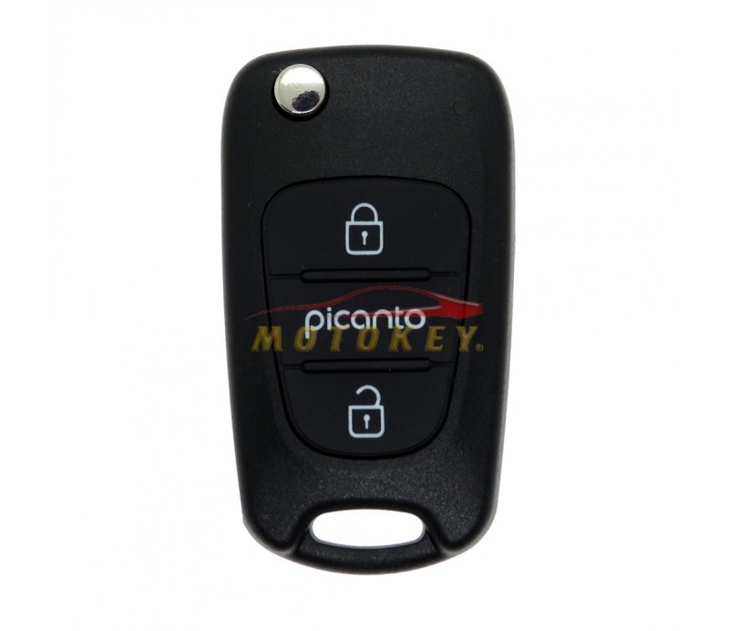 Kia Picanto 2 Button Flip Key Case