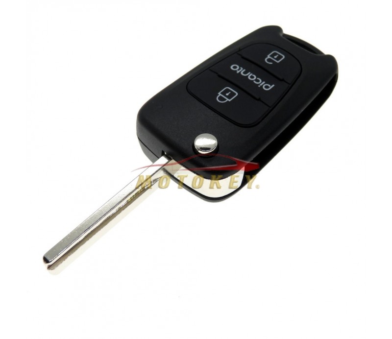 Kia Picanto 2 Button Flip Key Case