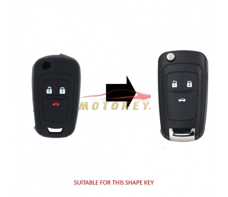 Chevrolet Cruze / Bakkie 3 Button Silicone Cover