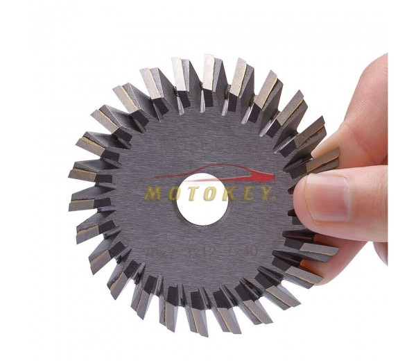70*7.3*12.7*40 Welded Tungsten Wheel cutter for Key Cutting Machine