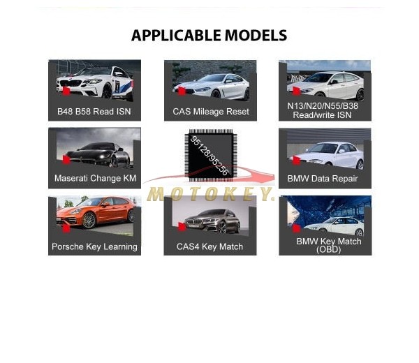 CGDI Prog BMW MSV80 Key Programmer for BMW CAS1 CAS2 CAS3 CAS3+ CAS4 ...