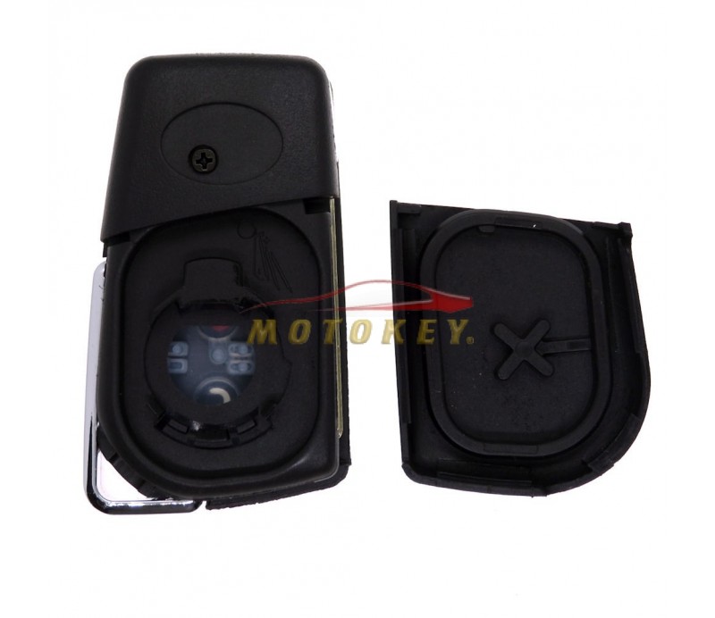 Toyota Hilux GD6 - 2+1 Button Flip Key Case TOY48