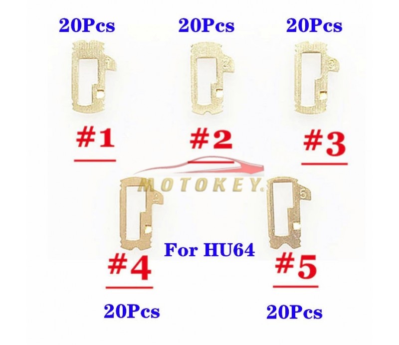 BENZ HU64 - Lock Reed Pin Wafers
